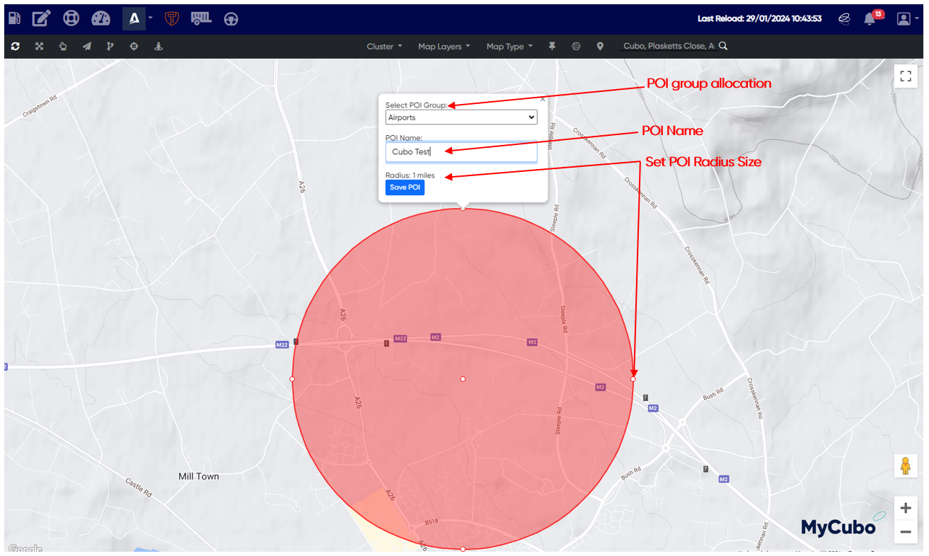 POI's (Points of Interest) – Cubo Support Knowledge Base