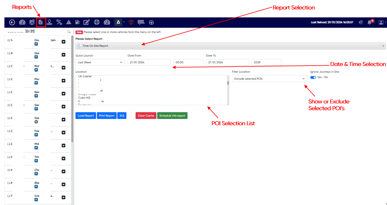 Time Onsite Report – Cubo Support Knowledge Base