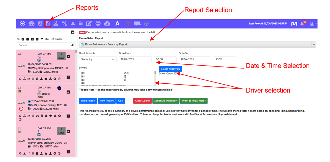 Driver Performance Summary Report – Cubo Support Knowledge Base
