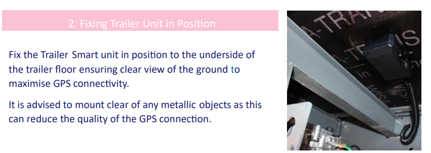 Trailer Smart (Calamp) Installation – Cubo Support Knowledge Base