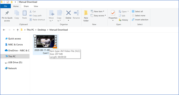 Manual Footage Download – Cubo Support Knowledge Base